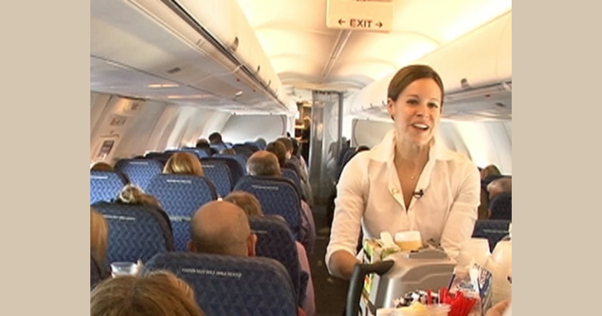 Jenna flies the friendly skies