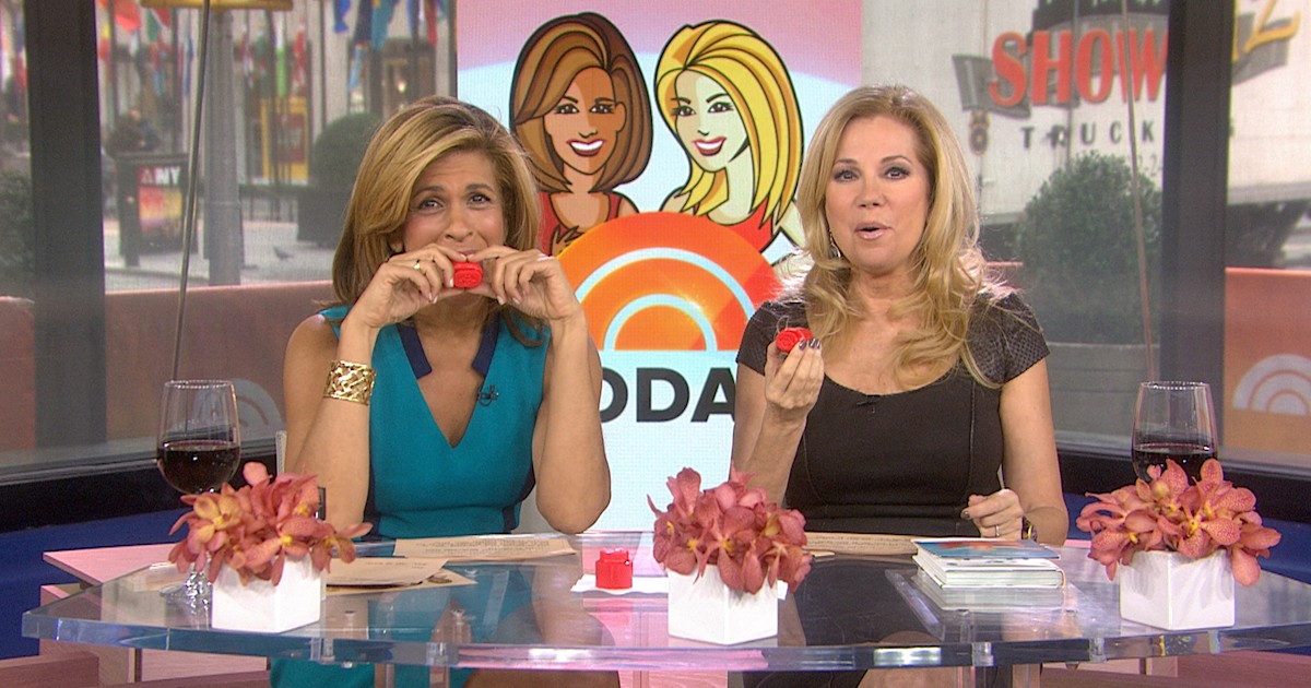 KLG, Hoda pucker up with lip plumpers