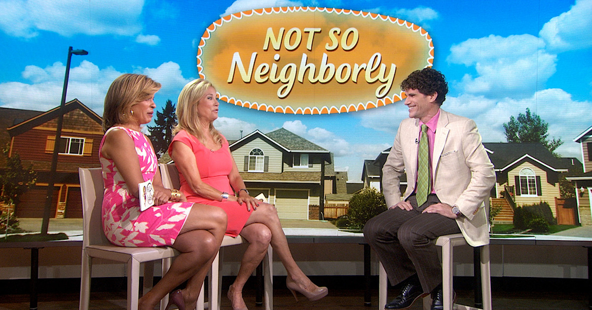 Dealing with bad neighbors, misbehaving kids