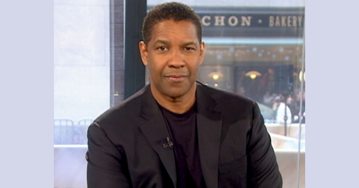 Denzel studied sociopaths to prepare for film