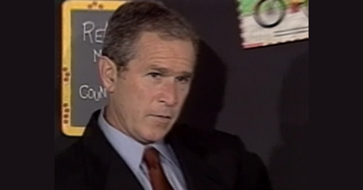 Card: Bush handled news correctly