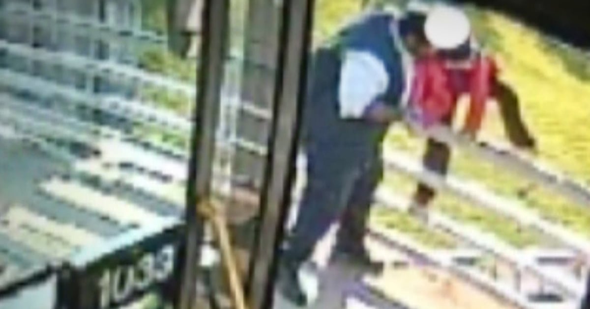 'I had to step in': Hero bus driver coaxes woman off ledge of bridge