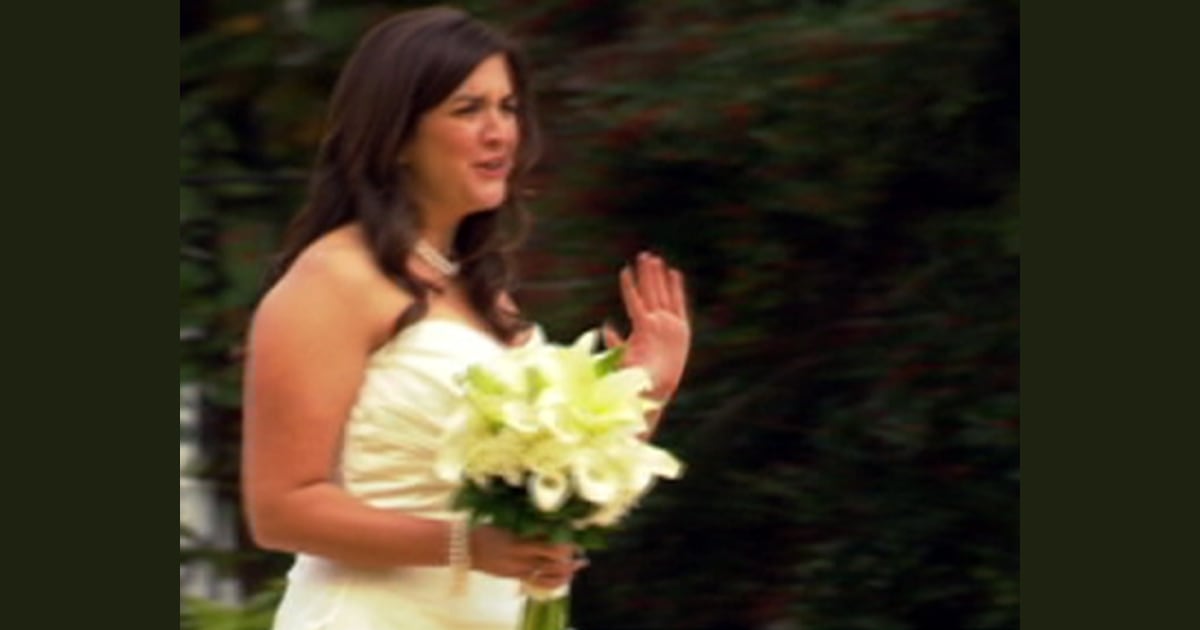 John Edwards walks daughter Cate down aisle