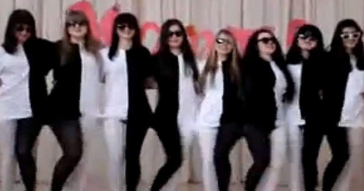 Bizarre dance video from Russia tricks the eye