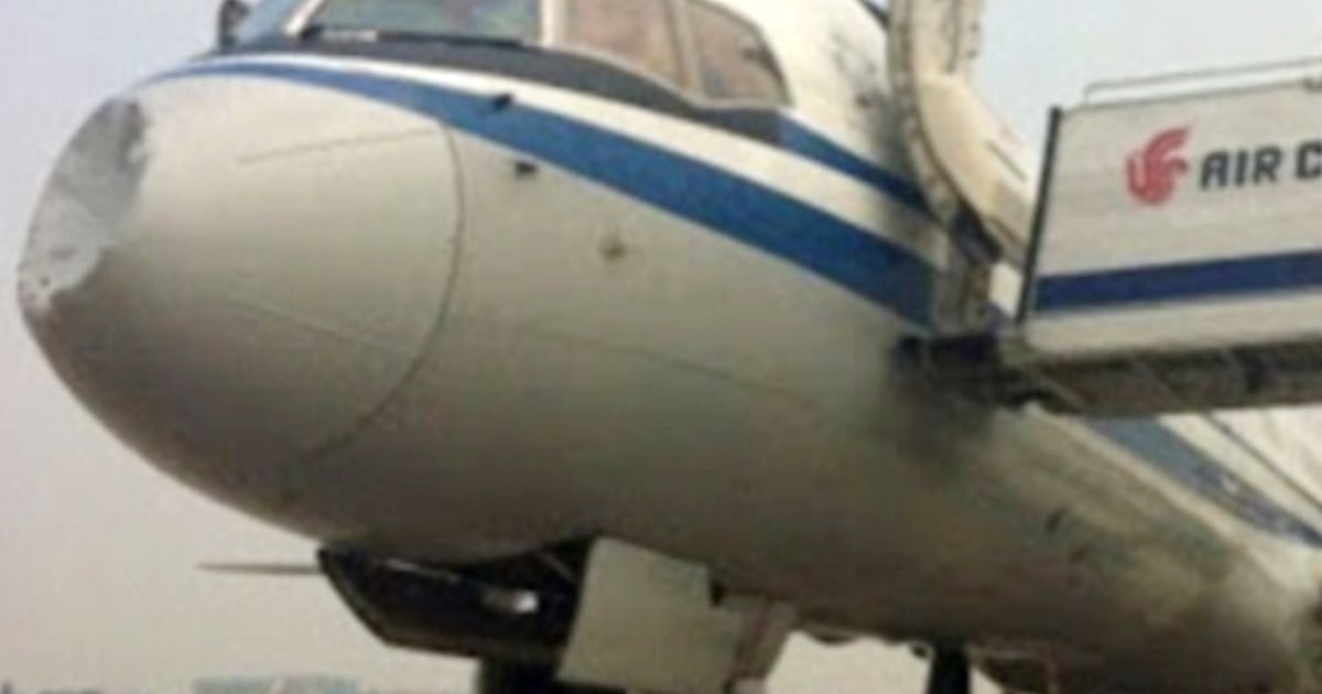 Plane dented at 26,000 feet in mystery incident