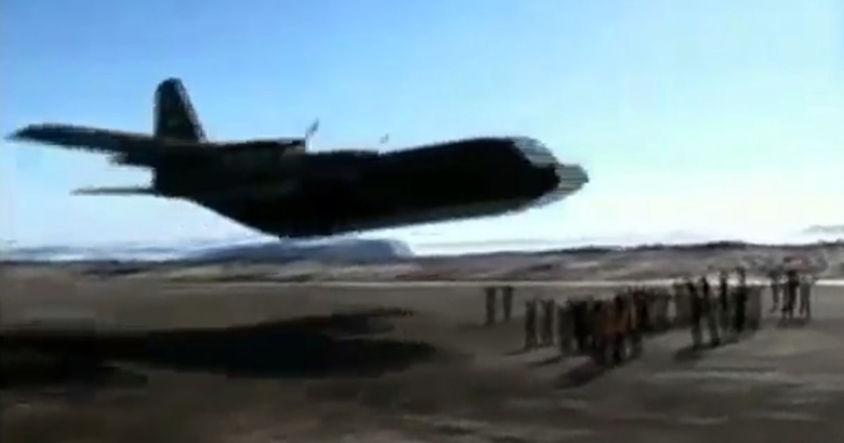 Pilot stunt-flies plane feet from people’s heads