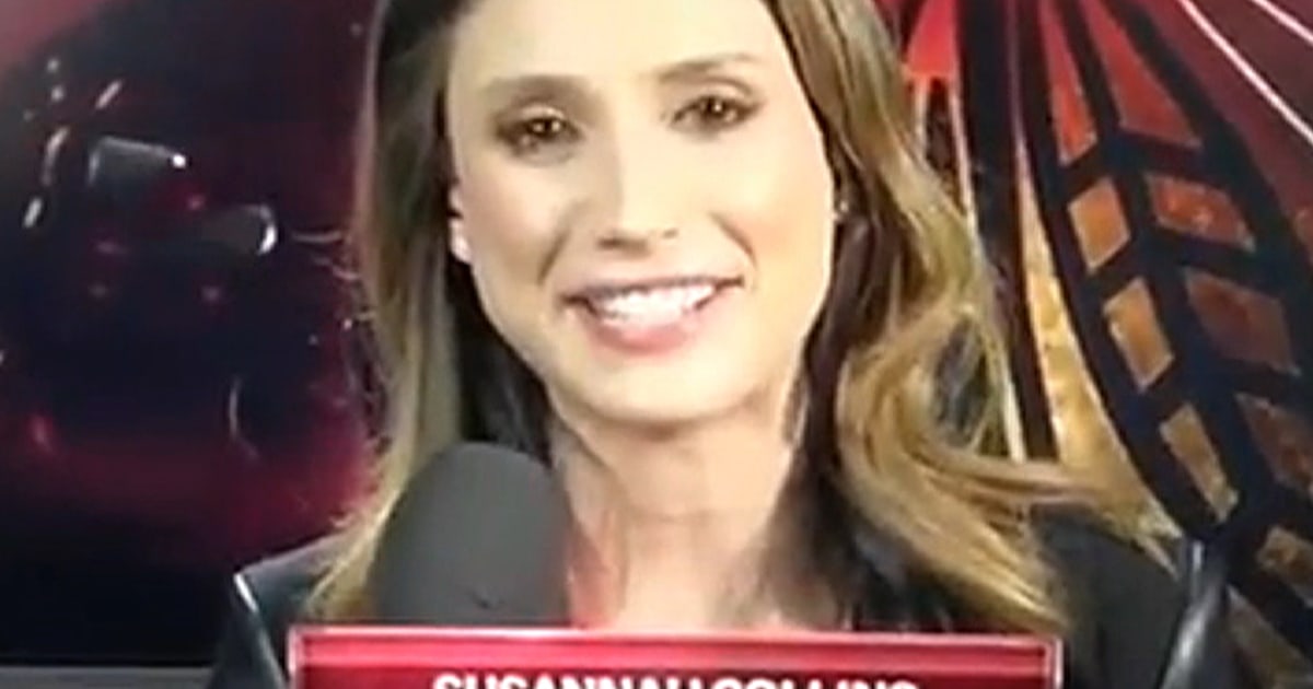 Whoops! Reporter lets loose a ‘tremendous’ slip