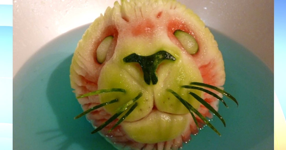 Too pretty to eat? Artist makes quirky watermelon sculptures