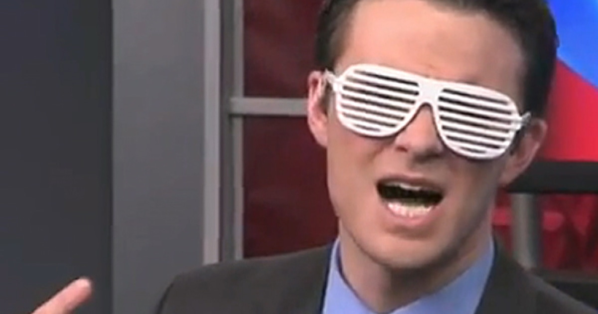 Reporter is a ‘traffic man’ with dance party antics