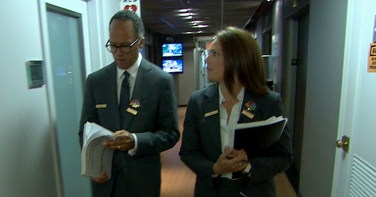 Erica, Lester join NBC Page Program for a day