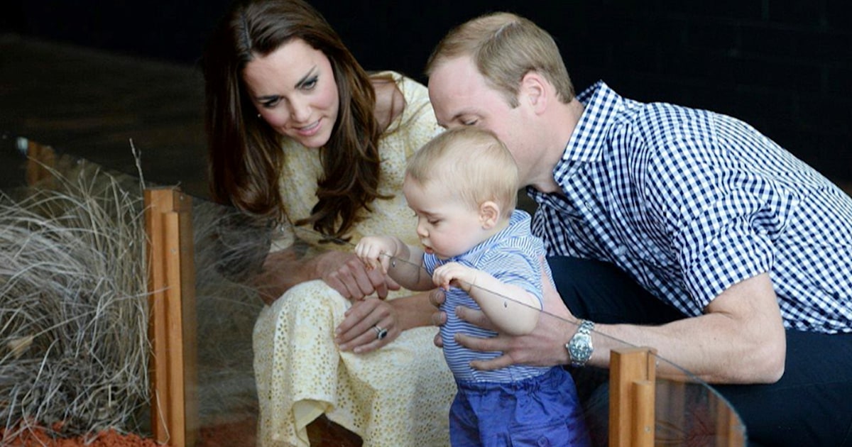 Happy family: How Will, Kate and Prince George are stealing hearts ...