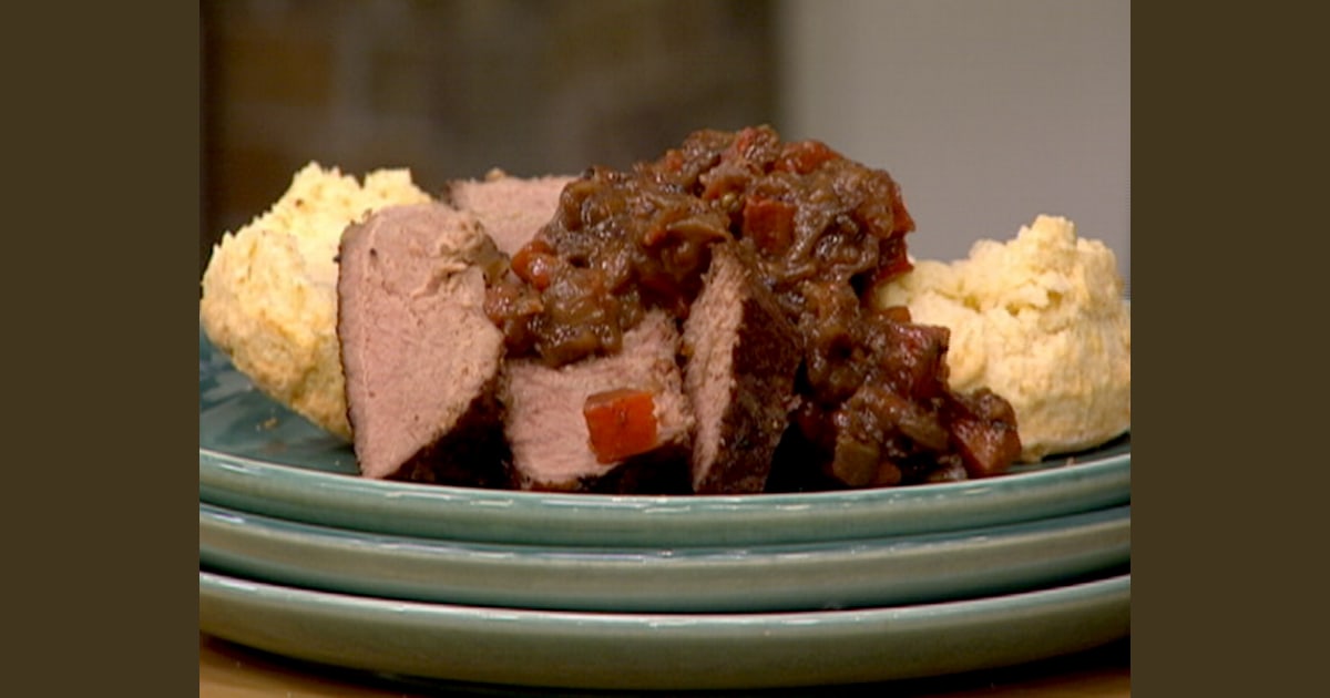 Simple supper: Delicious pot roast, biscuits