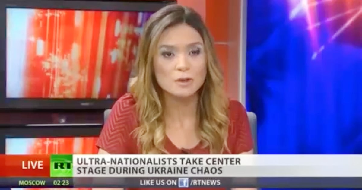 ‘Russia Today’ TV reporter quits on air