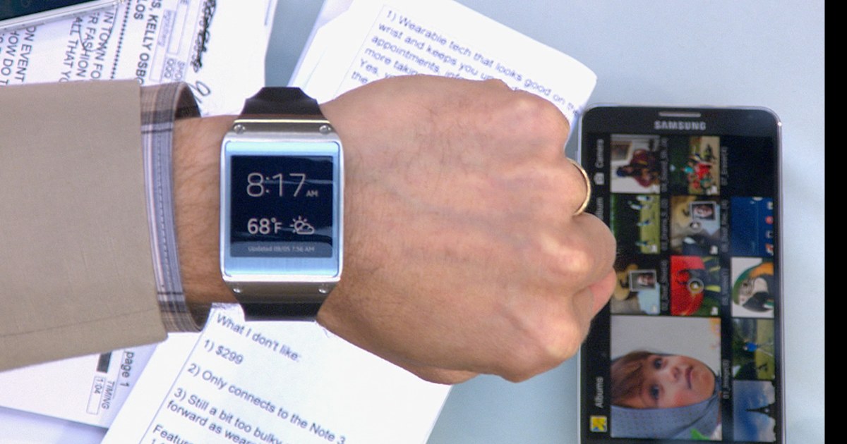 TODAY anchors demo the Samsung smartwatch