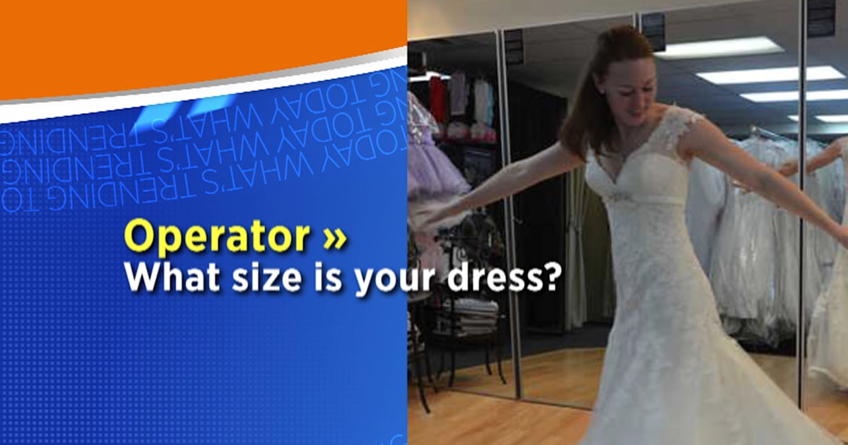 911 operator gives bride gown to replace stolen one