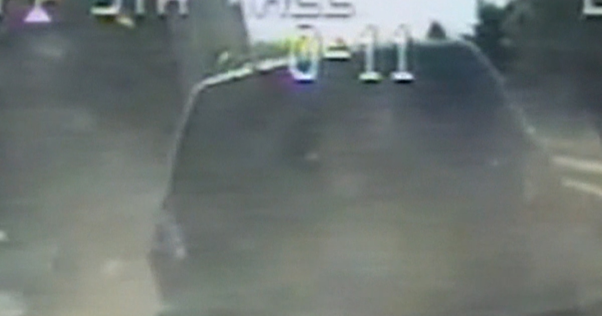 Near-death accident caught on dash cam video