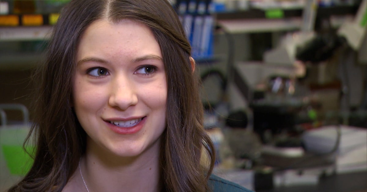 Teen searches for cure of rare cancer she once faced