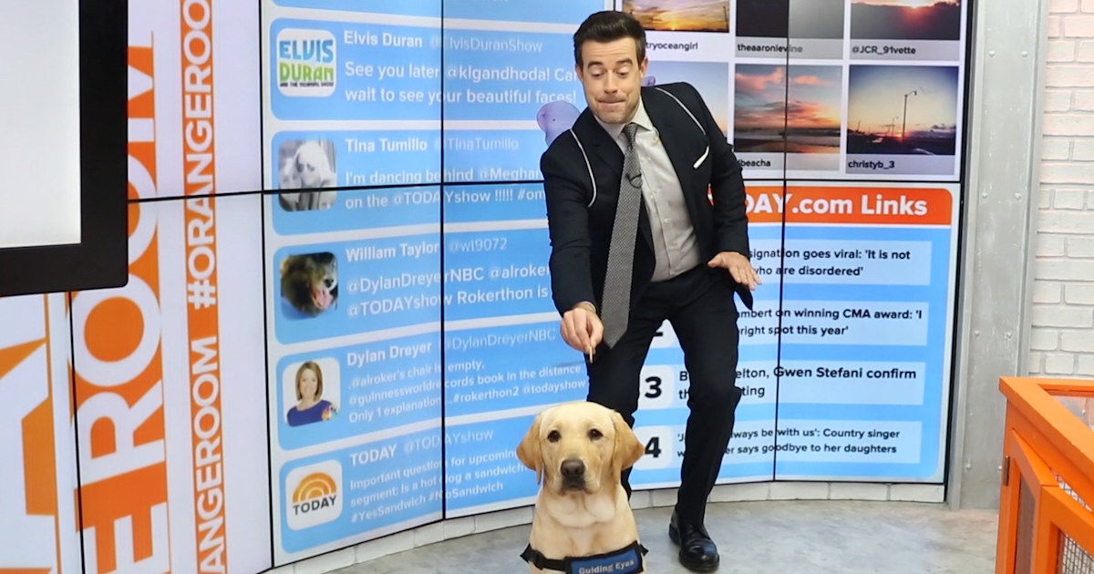 Carson the Beard Fairy?! TODAY anchors get brawny beards for No-Shave