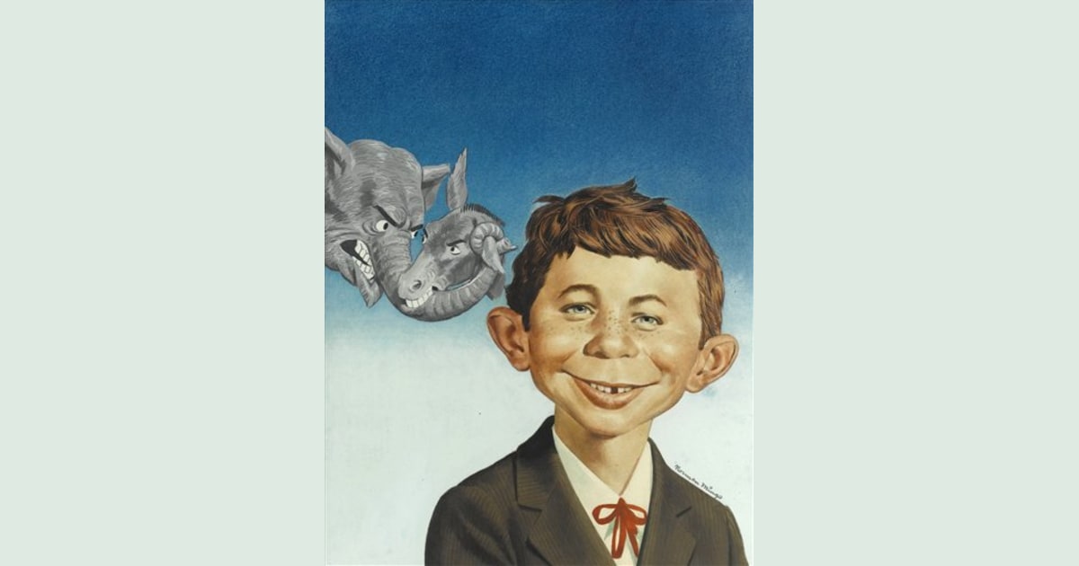 What — me worry? MAD to auction early works