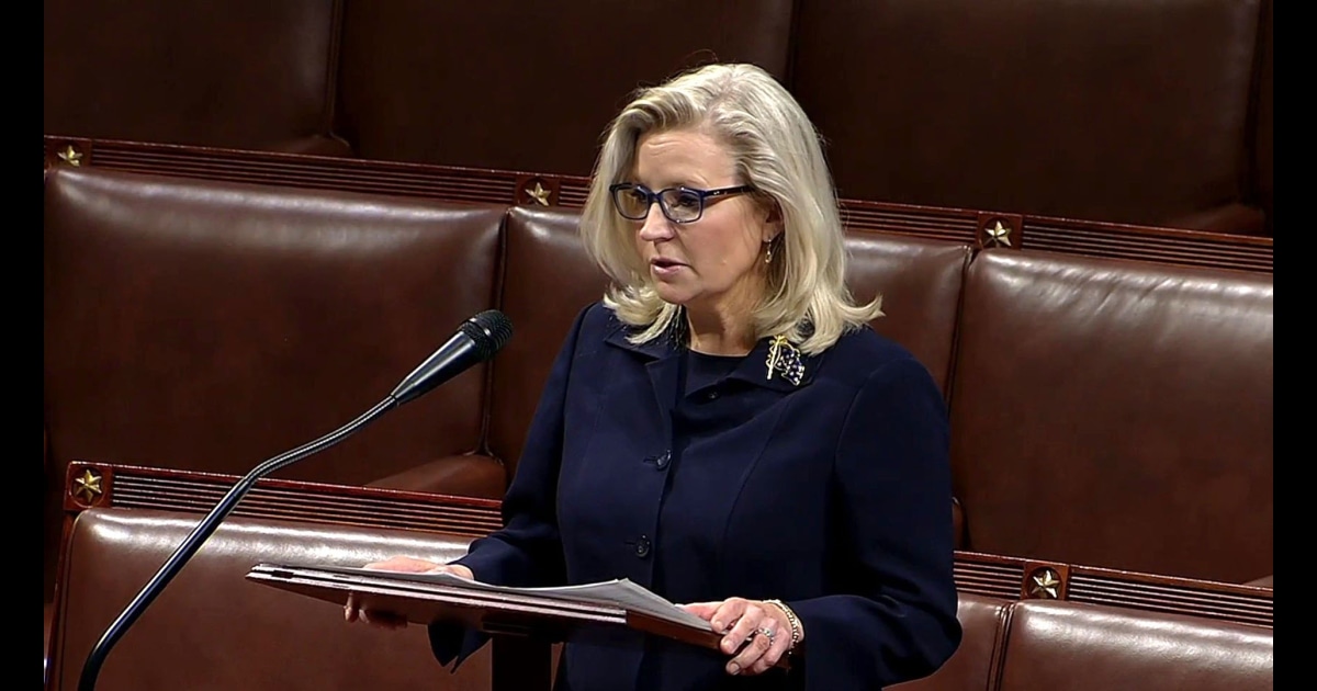 Liz Cheney delivers defiant speech before vote to remove her from ...