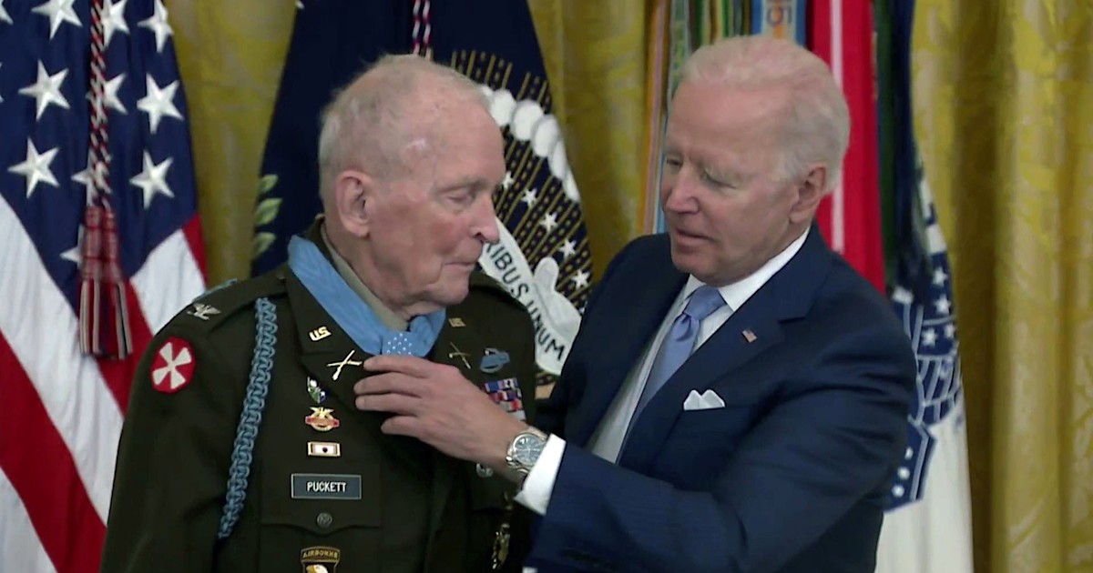 Meet the 94-year-old war hero who received the Medal of Honor