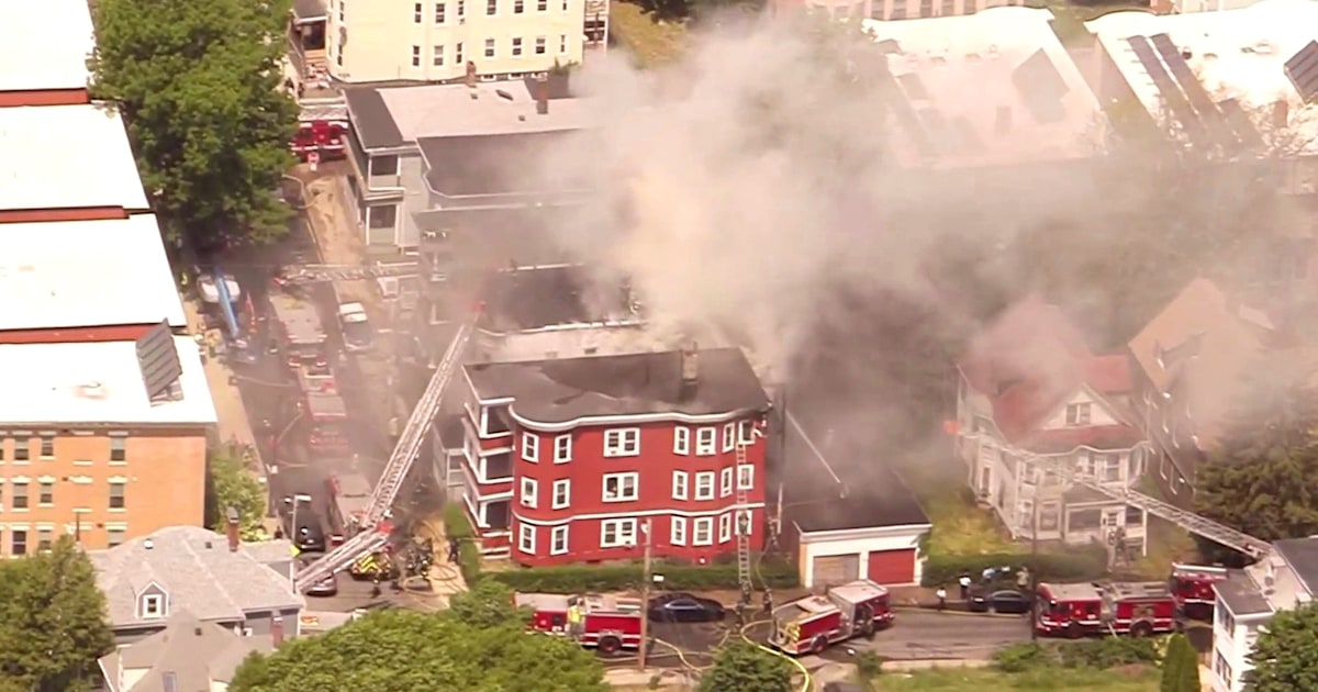 7-alarm fire rips through Boston neighborhood