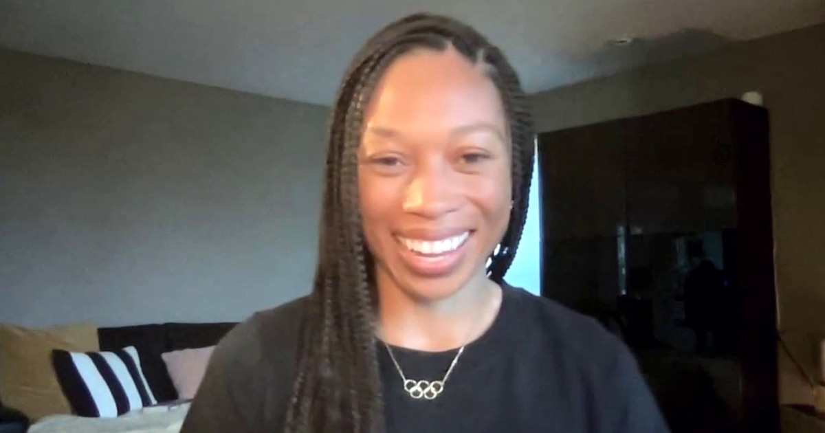 Allyson Felix talks about qualifying for Tokyo Olympics