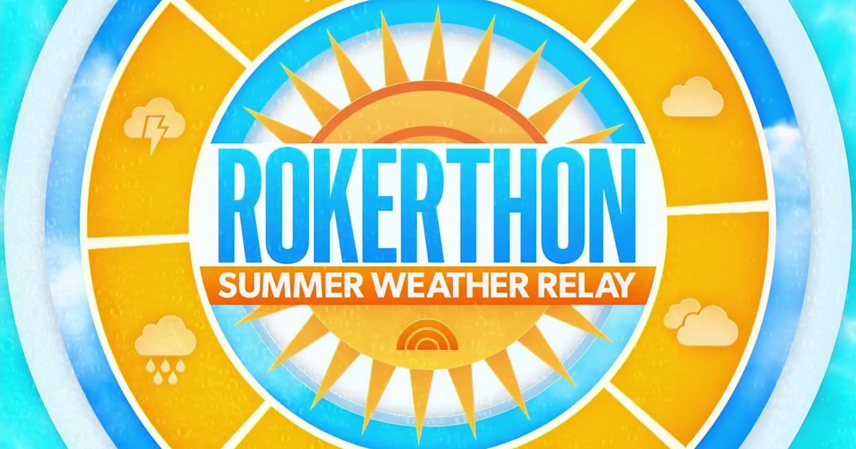 Check out Al Roker’s full Rokerthon Summer Weather Relay