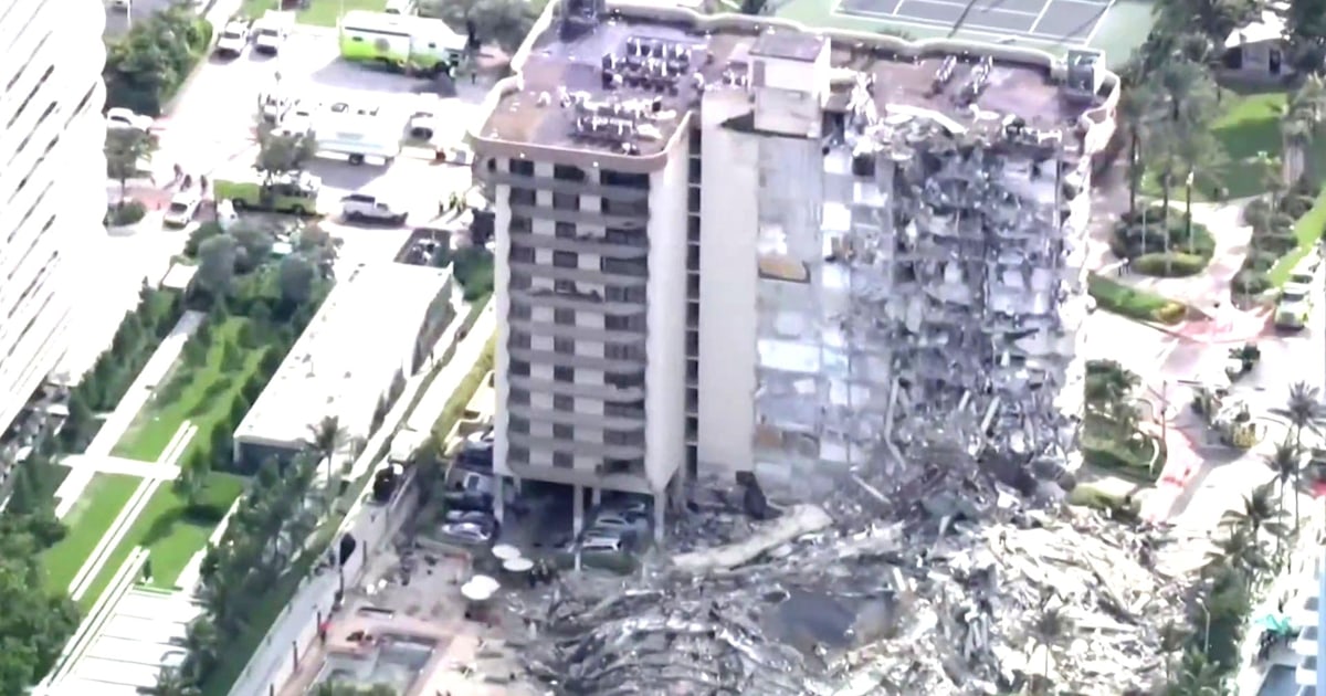 Florida building collapse: More than 90 missing as rescuers continue search