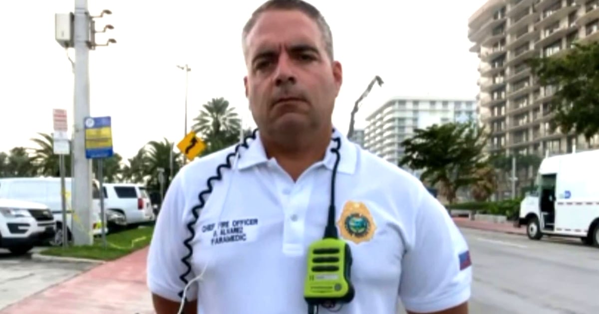 Fire rescue chief: ‘There’s always hope’ of survivors of Florida condo ...