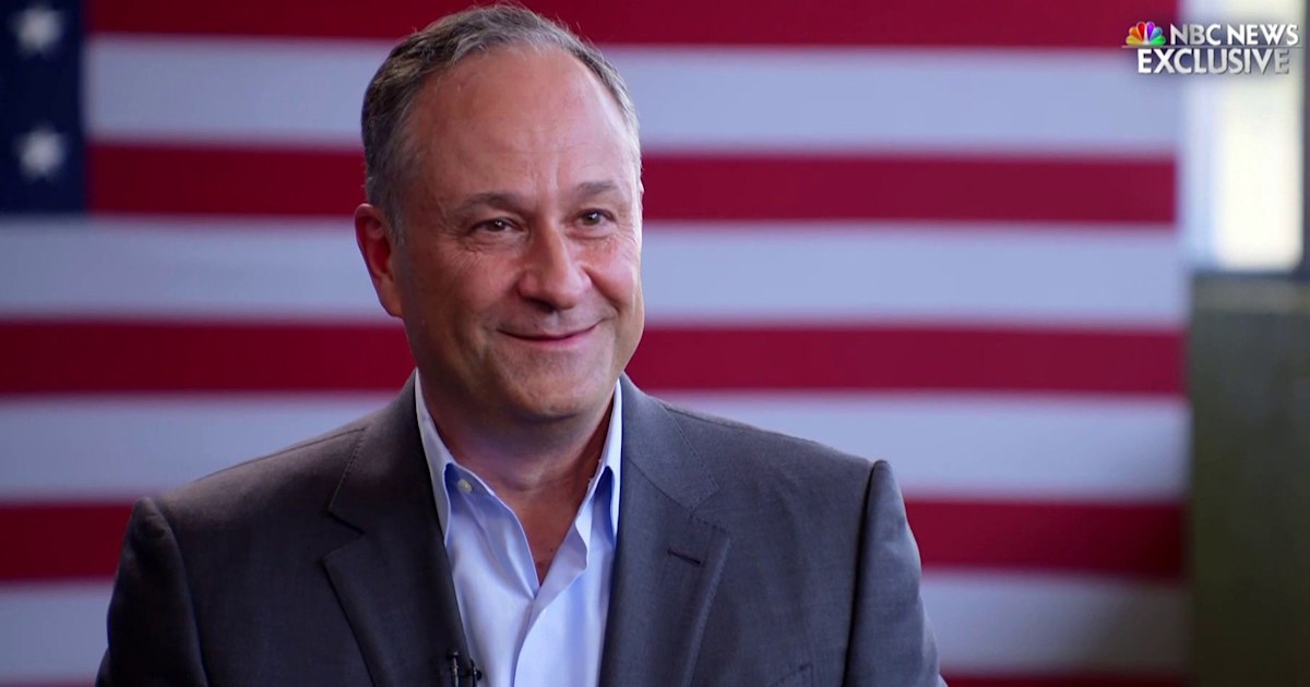 Doug Emhoff: ‘It’s an honor and humbling’ to be second gentleman