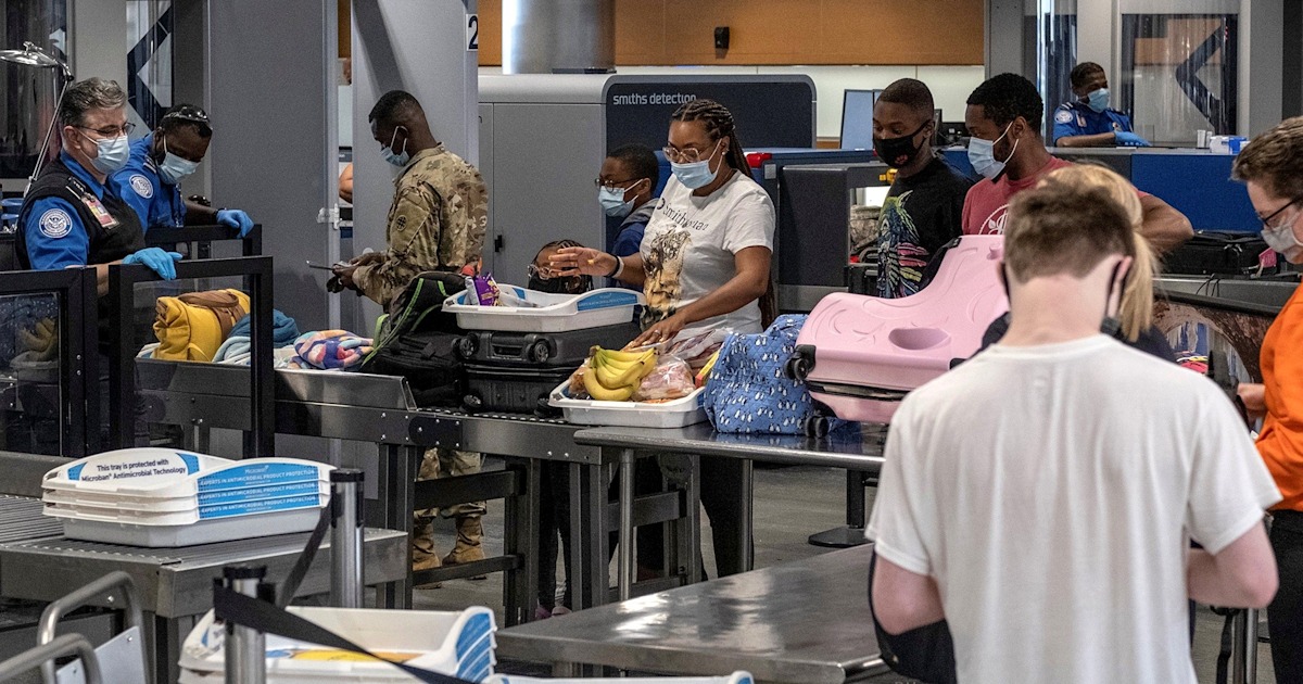 Air travel is at 83 percent of pre-pandemic level, TSA says