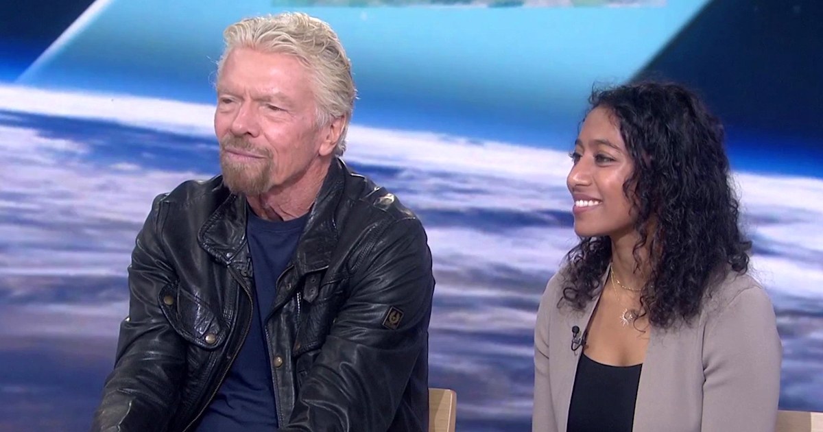 Richard Branson on historic space flight - TODAY
