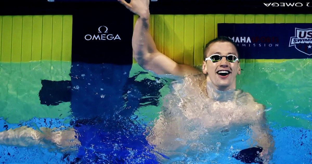 How swimmer Andrew Wilson made it to Tokyo against long odds