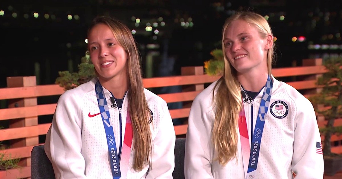 US synchronized divers talk about their silver medal win