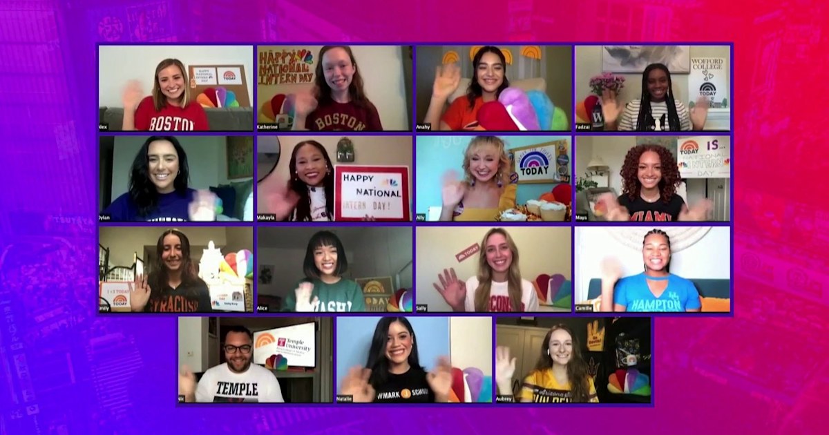 National Intern Day: Interns take over My TODAY Plaza