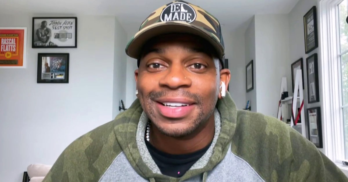 Jimmie Allen talks new children’s book ‘My Voice Is a Trumpet’ and touring