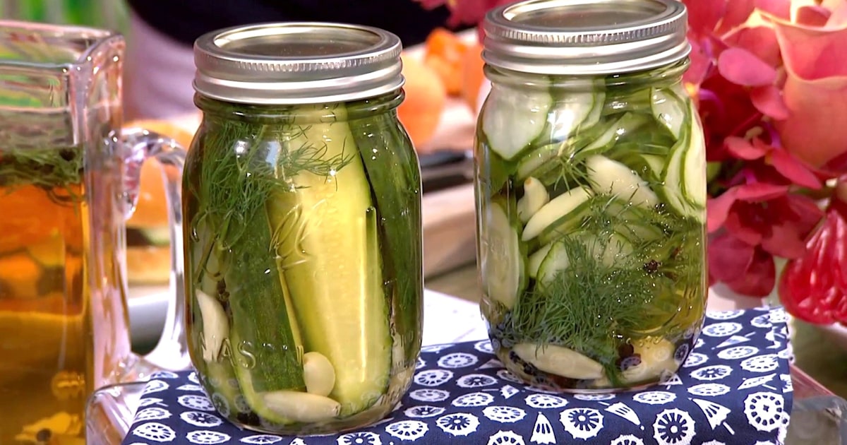Learn how to pickle vegetables