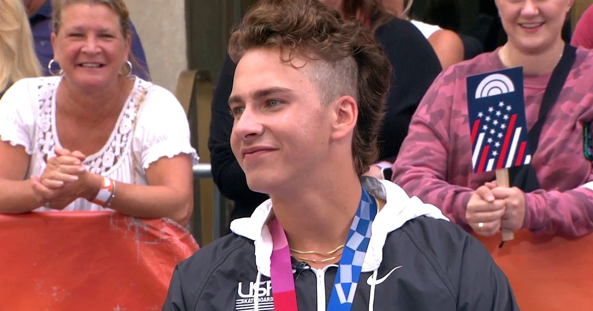 Jagger Eaton says he’s cherishing every moment since winning bronze medal