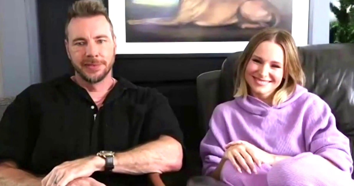 Kristen Bell and Dax Shepard talk about their new show ‘Family Game Fight!’
