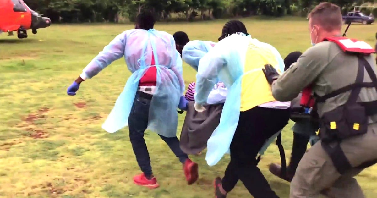 Huge US relief effort to help Haiti earthquake victims is underway