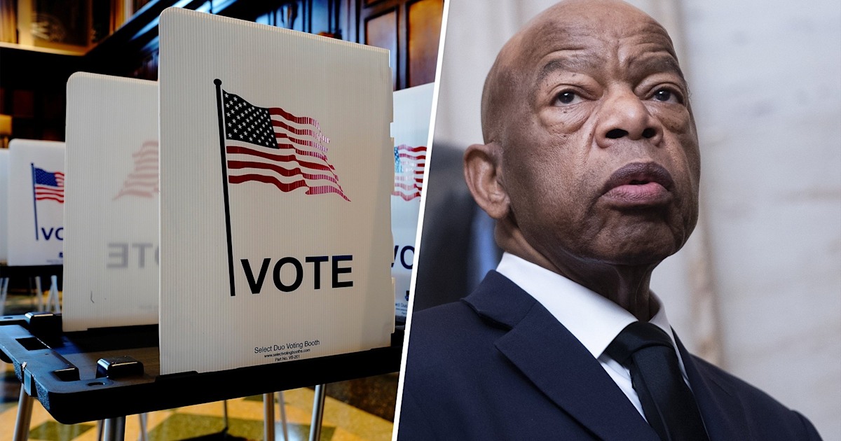 House Democrats pass voting rights bill named for John Lewis