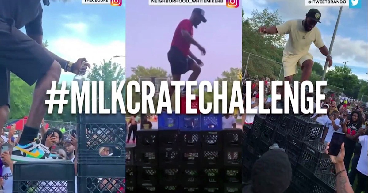 Milk crate challenge: Doctors warn of viral trend’s dangers