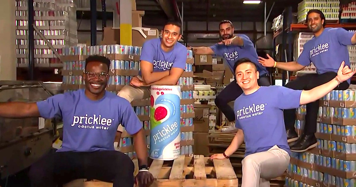 Meet the 5 friends behind new Pricklee cactus water