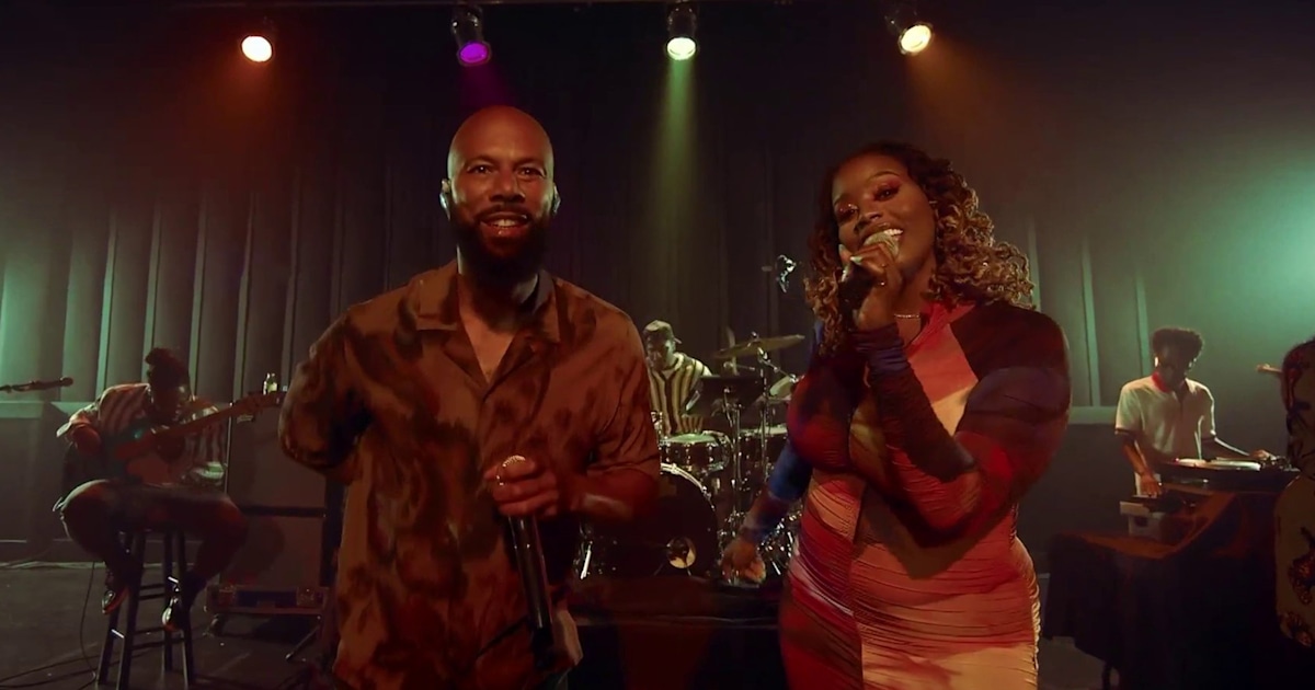 Common performs ‘Imagine’ on TODAY