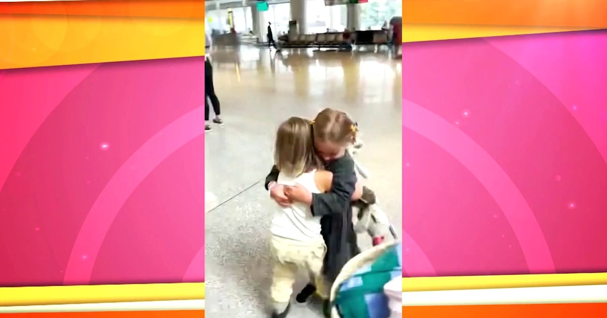 Watch these 3-year-old cousins reunite after months apart