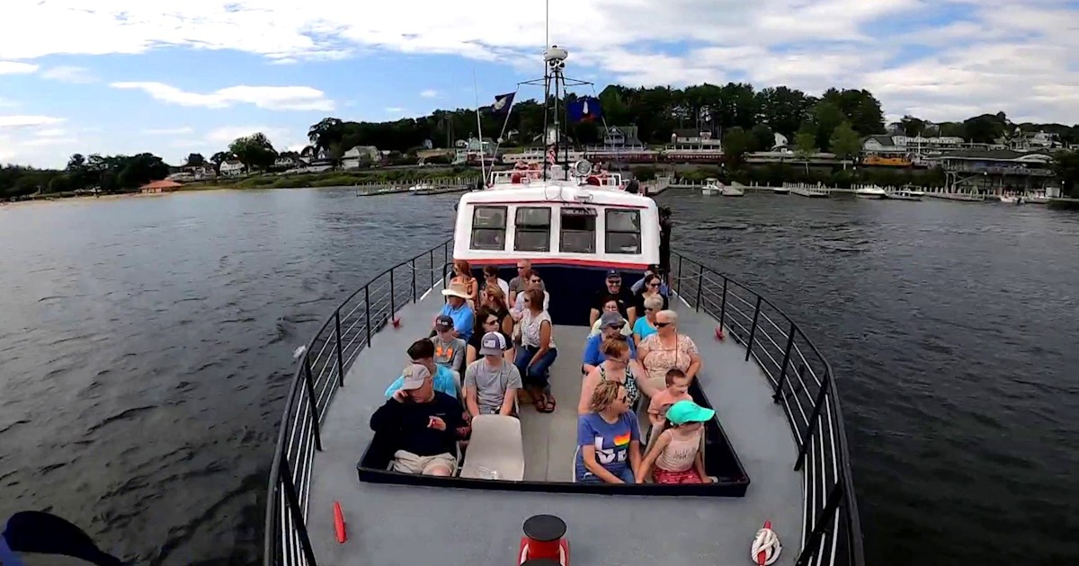 Climb aboard this floating post office in New Hampshire