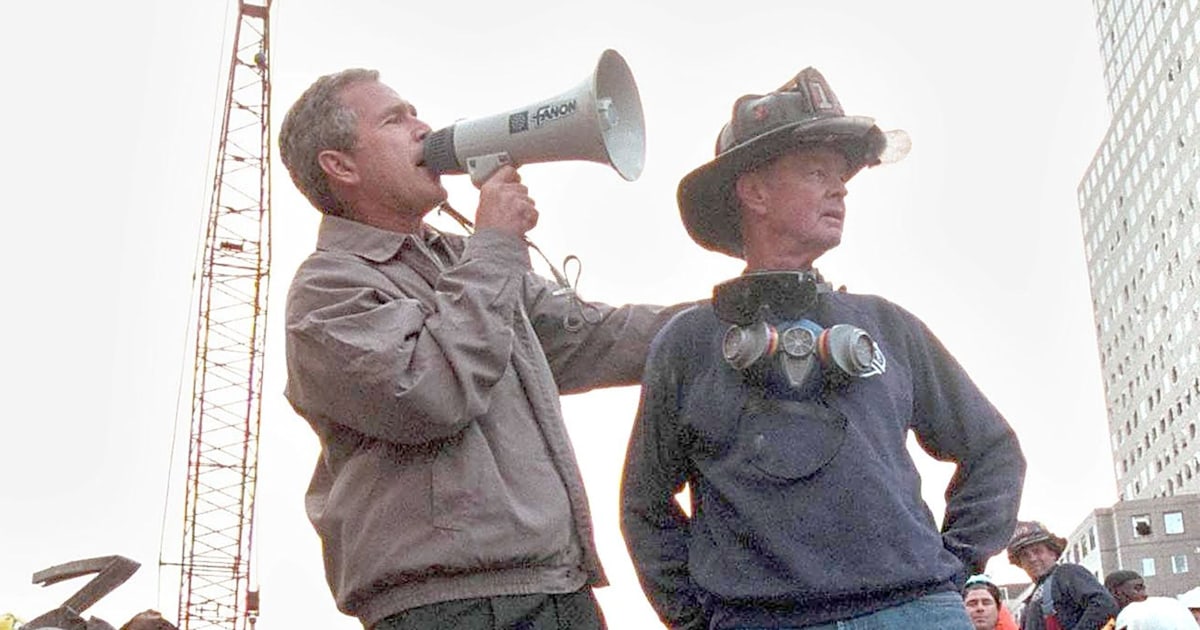 Andy Card remembers George W. Bush's speech at ground zero after 9/11