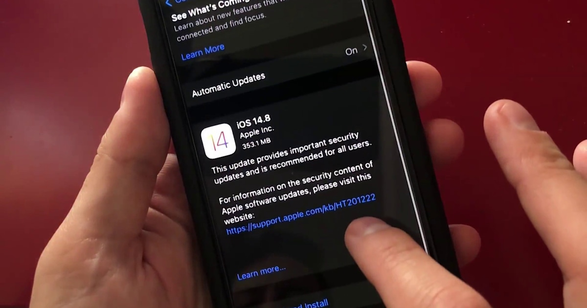 Apple issues emergency security update