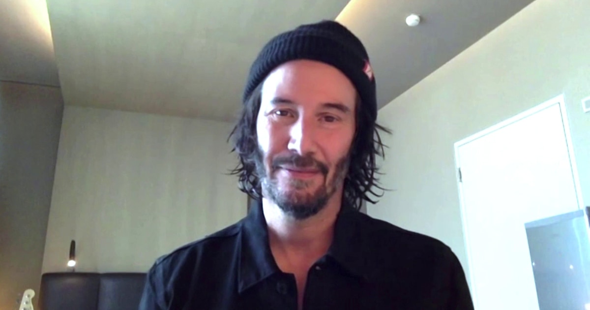 Keanu Reeves talks new comic book 'BRZRKR' and more on TODAY